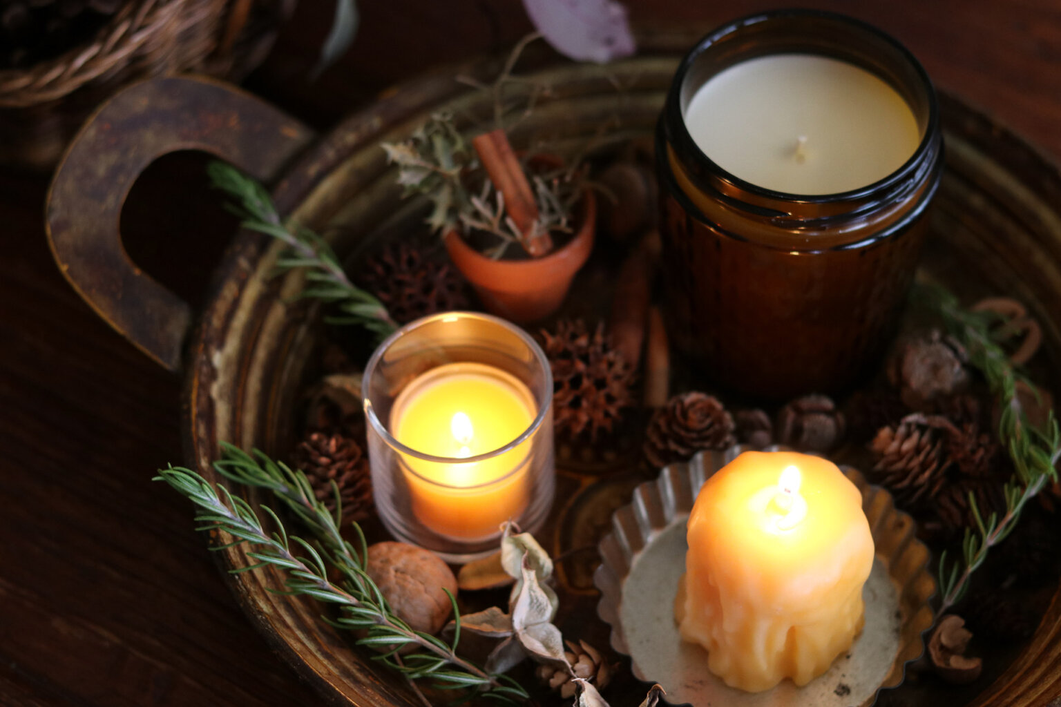 アロマキャンドルの楽しみ方 Winter Ver. | etsuko field & 西山蝋燭工房